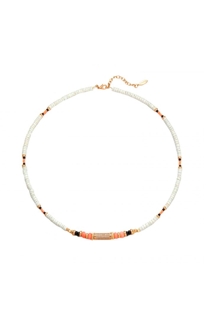 Collier Bouhou Blanc | HIPANEMA